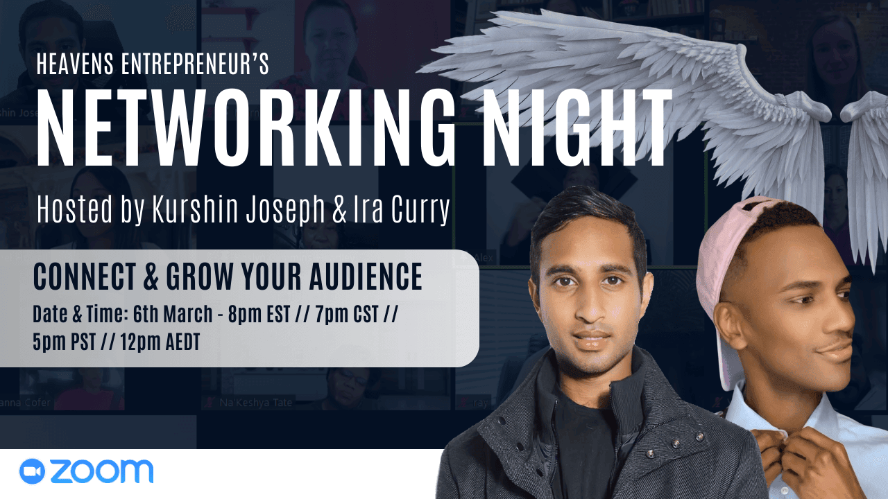 Networking Night hosted by Kurshin Joseph & Ira Curry